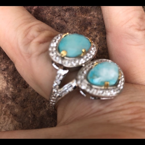 joya by Judy Crowell | Jewelry | Joya Moonstone Turquoise Doublet ...